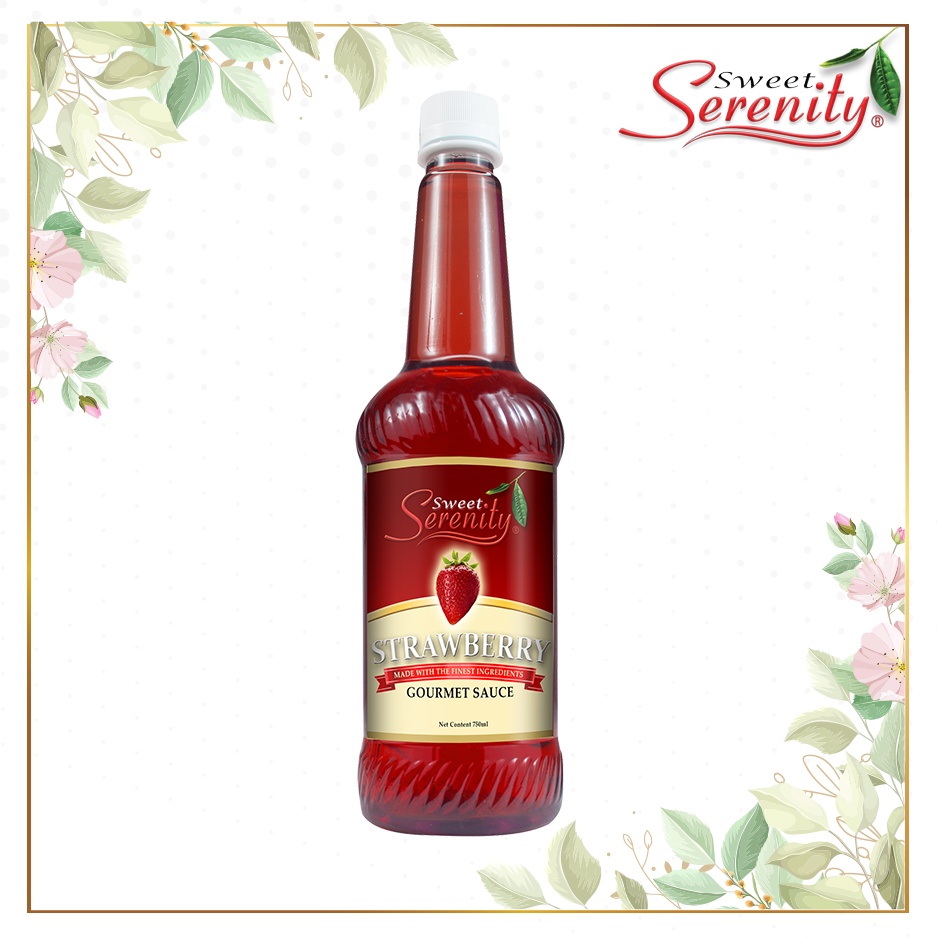 Sweet Serenity Strawberry Flavored Sauce 750ML | Shopee Philippines
