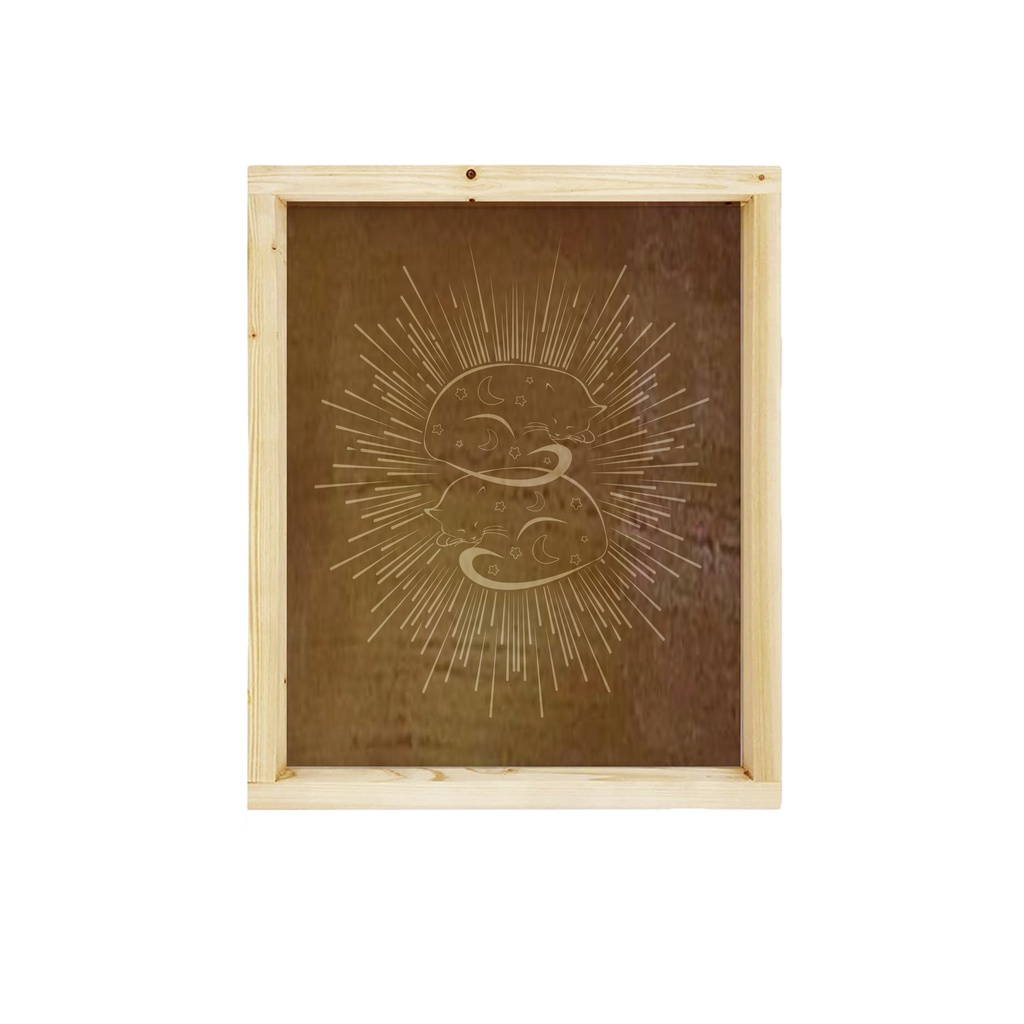 Silk Screen Frame with Free Custom SOLID Design Layout | Ideal for DIY ...