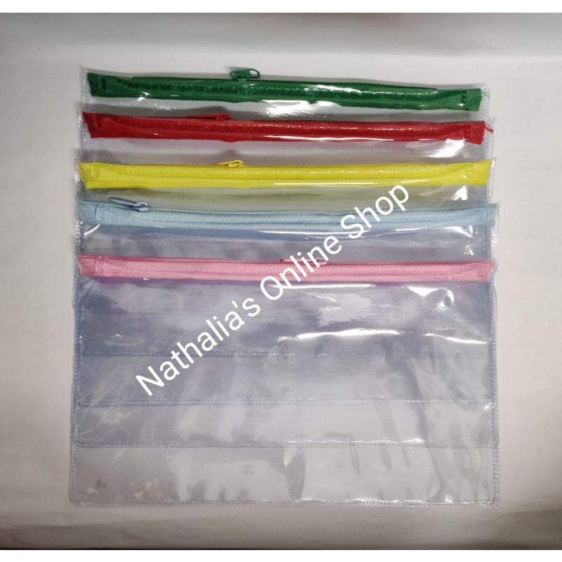 PVC FLAT ZIPPER POUCH (HEATSEALED) MADE TO ORDER | Shopee Philippines