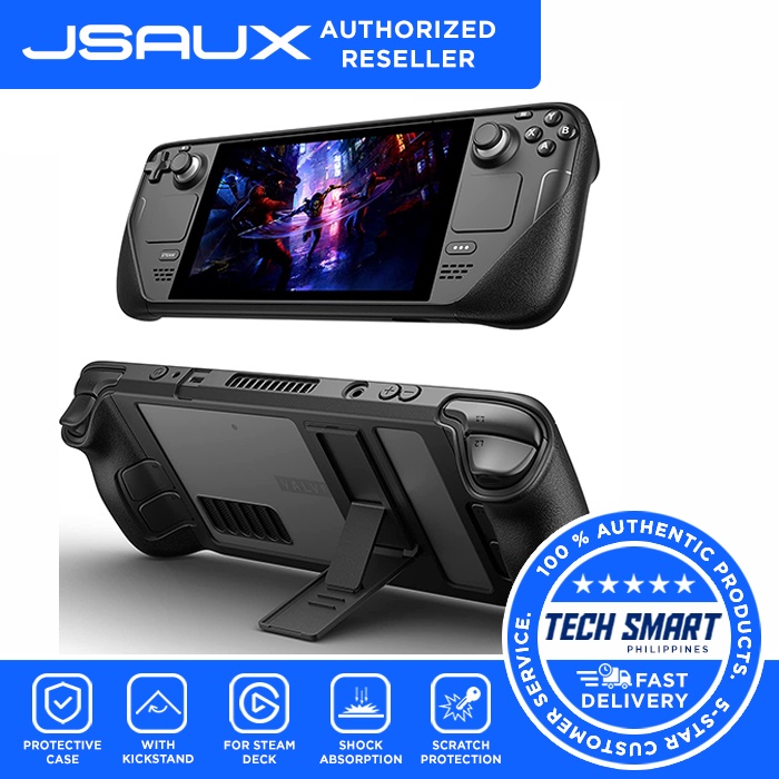 JSAUX Kickstand Case for Steam Deck, PC0105 Upgrade The Adjustable ...
