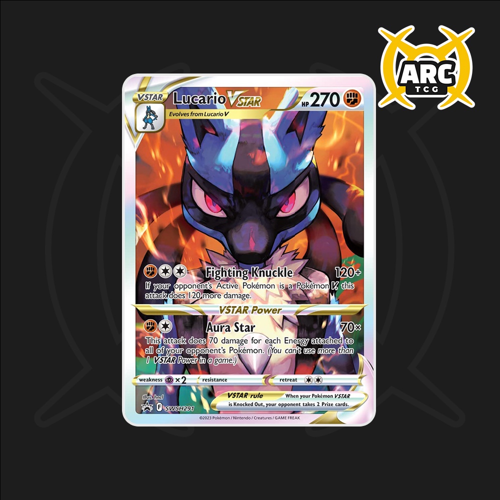 Lucario VSTAR [SWSH291] - Pokémon TCG: Sword & Shield Sealed Promo ...