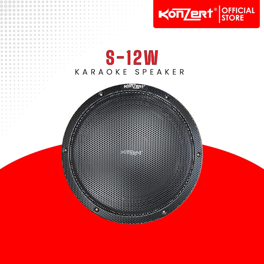 Konzert S-12W 12" Karaoke Speaker | Shopee Philippines