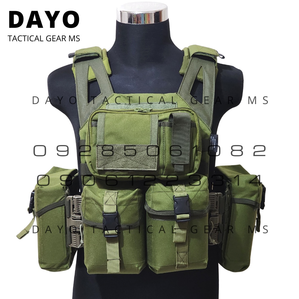 (DAYO) K3 Back to Back Vest/ Bandolier/ Plate carrier | Shopee Philippines