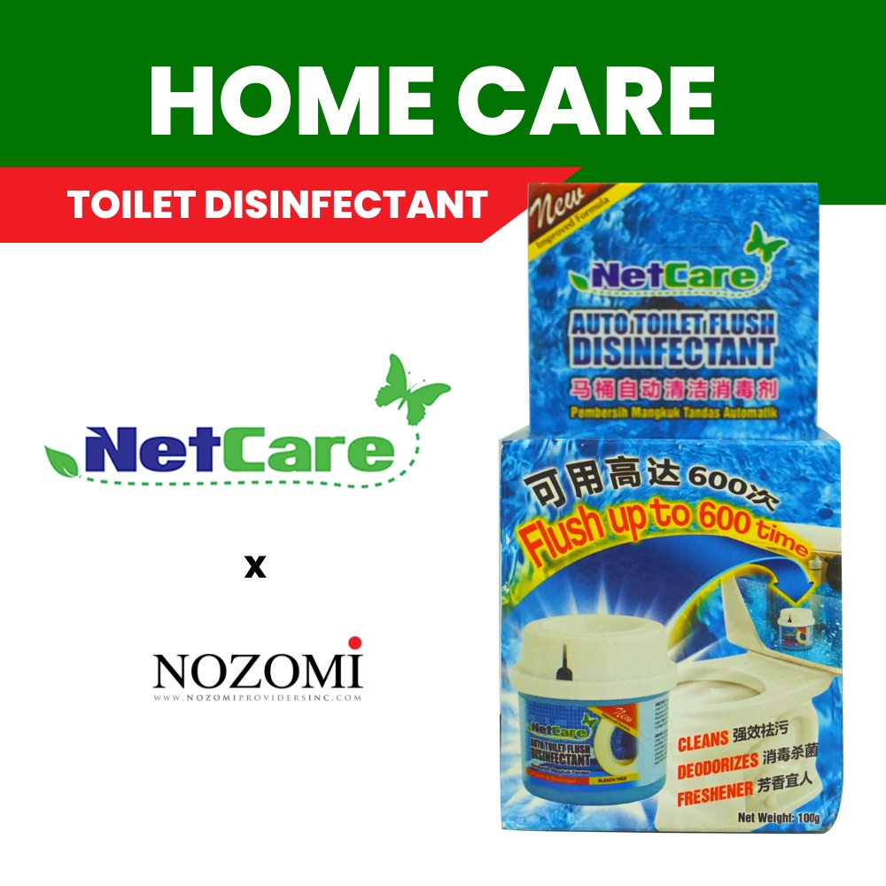 Netcare Auto Toilet Flush Disinfectant 100 gm | Shopee Philippines