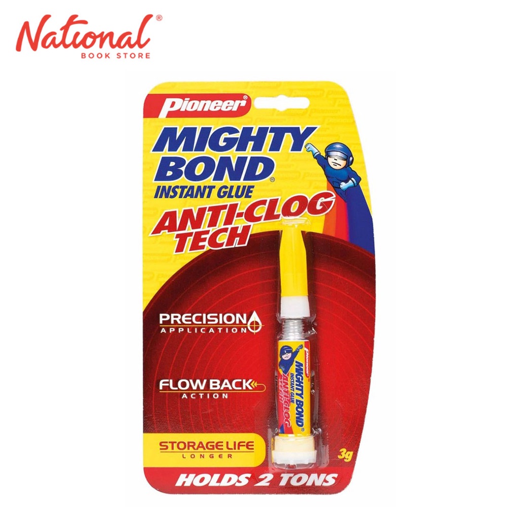 Mighty Bond Tube Instant Glue Anti-Clog Holds 2 Tons 3grams | Shopee ...