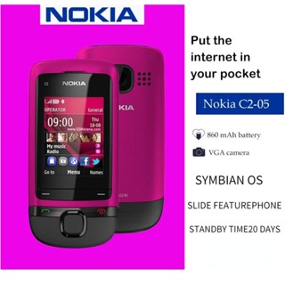 NOKIA C2-05 2GSM Keypad Basic Slide Phone | Shopee Philippines