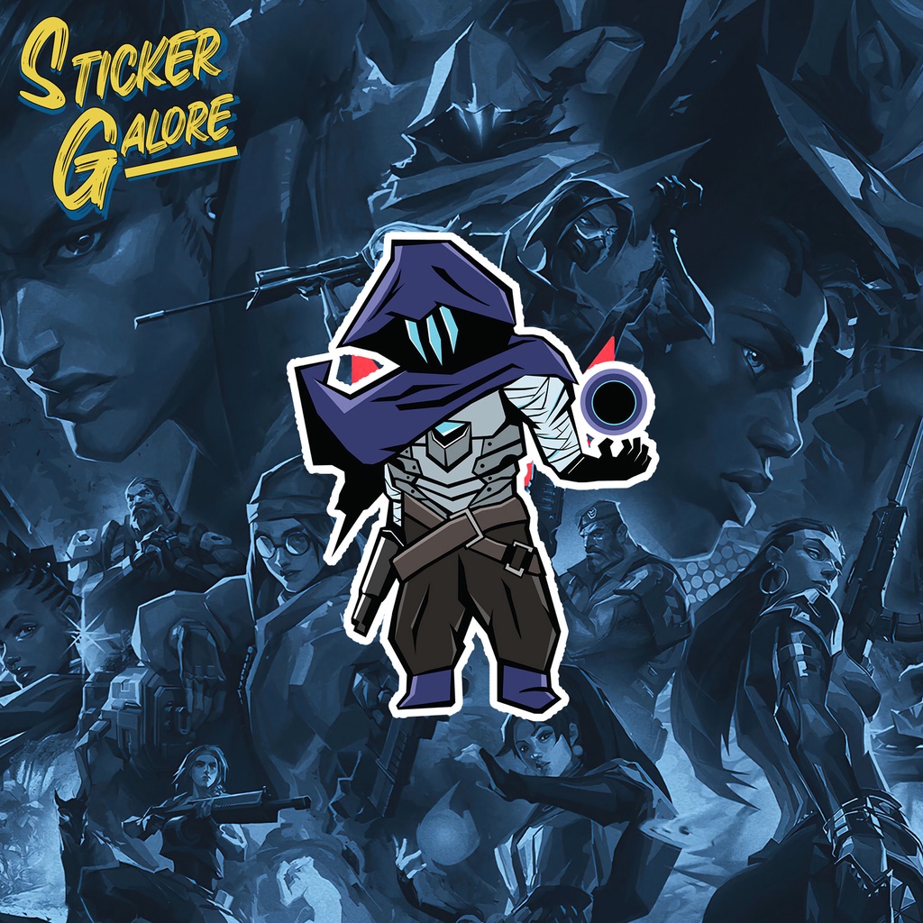 OMEN VALORANT SPRAY STICKERS (WATERPROOF AND SCRATCH PROOF, VINYL ...