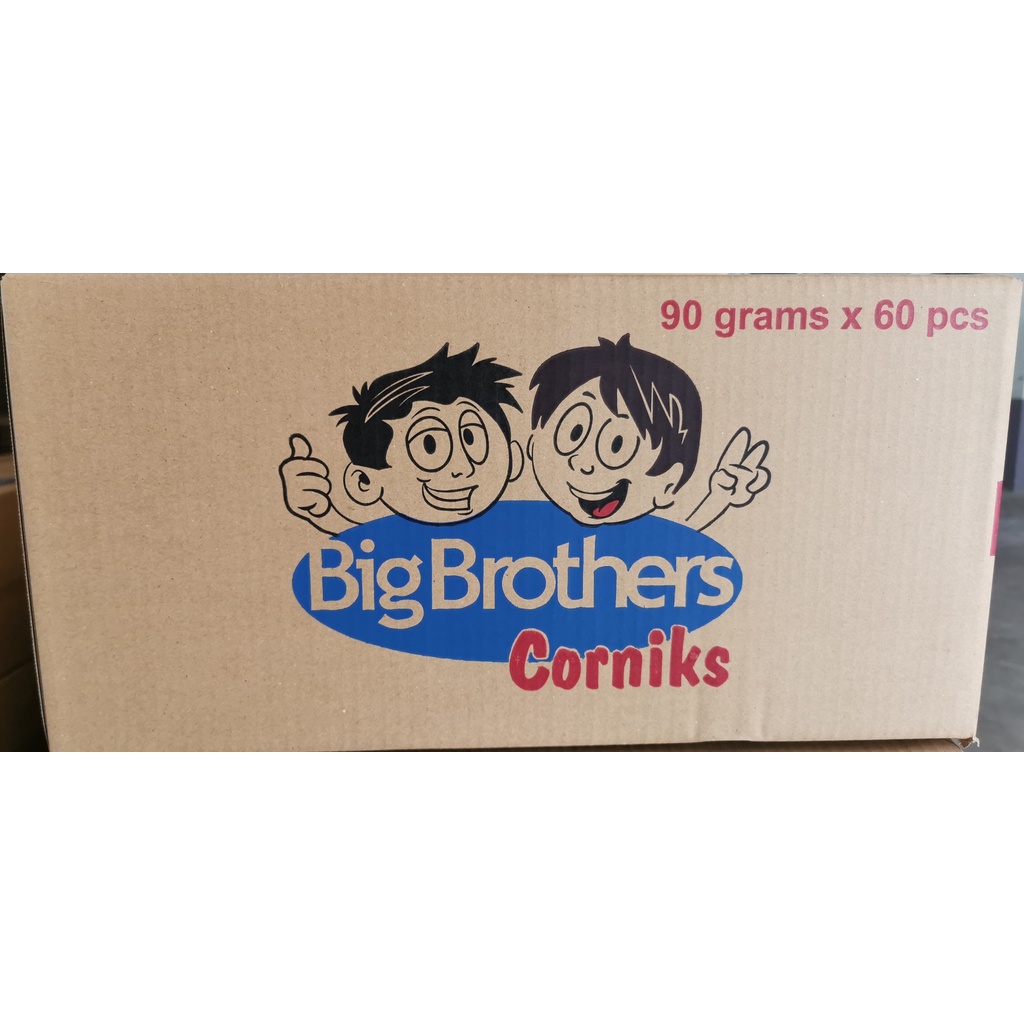Big Brothers Corniks 90g x 60pcs | Shopee Philippines
