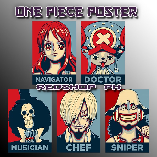 one piece classic design poster a4size (210 x 297mm) | Shopee Philippines
