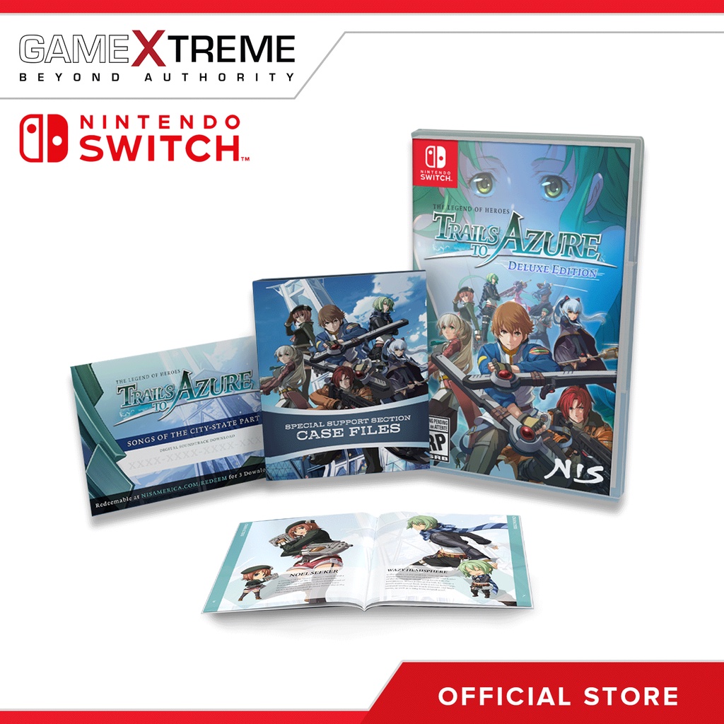 Nintendo Switch The Legend of Heroes Trails To Azure Deluxe Edition R1 ...