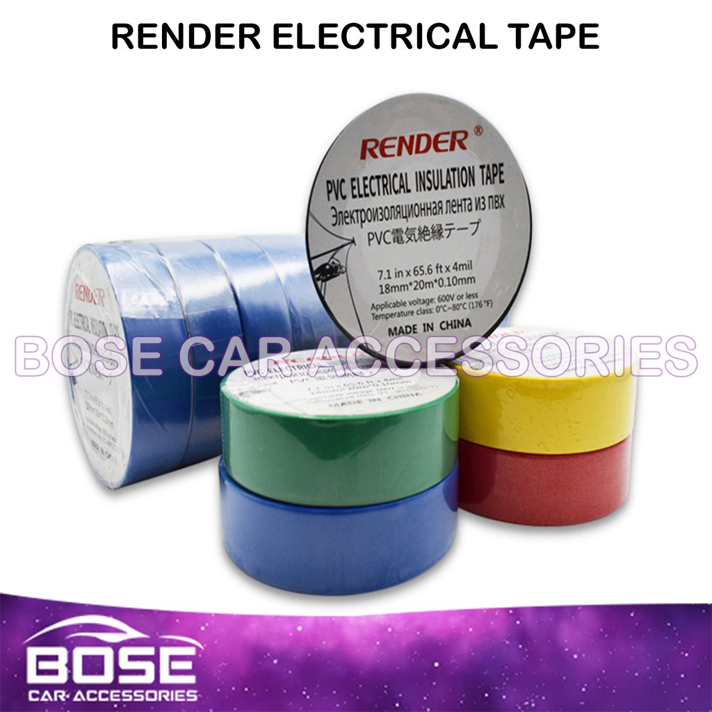 Render Tape / PVC Tape / Easy Tear Tape Waterproof and Flame Retardant ...