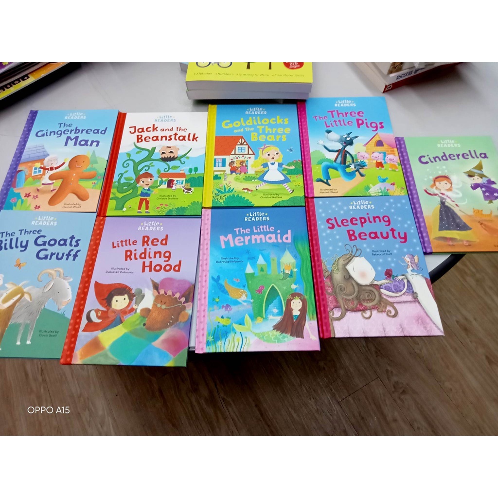 Little Readers-The Three Little Pigs, Jack and the Beanstalk, Sleeping ...