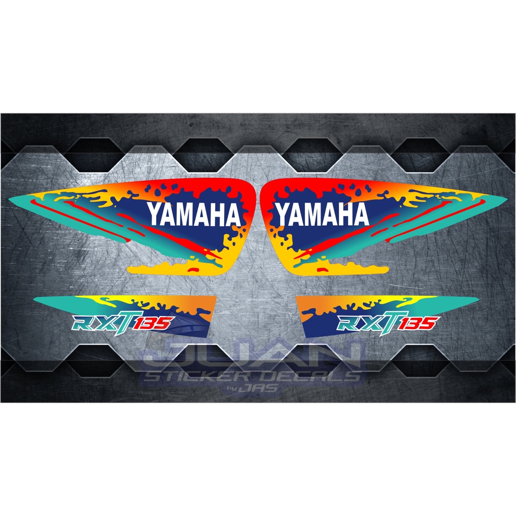 Yamaha RXT 135 "Bulik" Decals Quality Laminated Print | Shopee Philippines