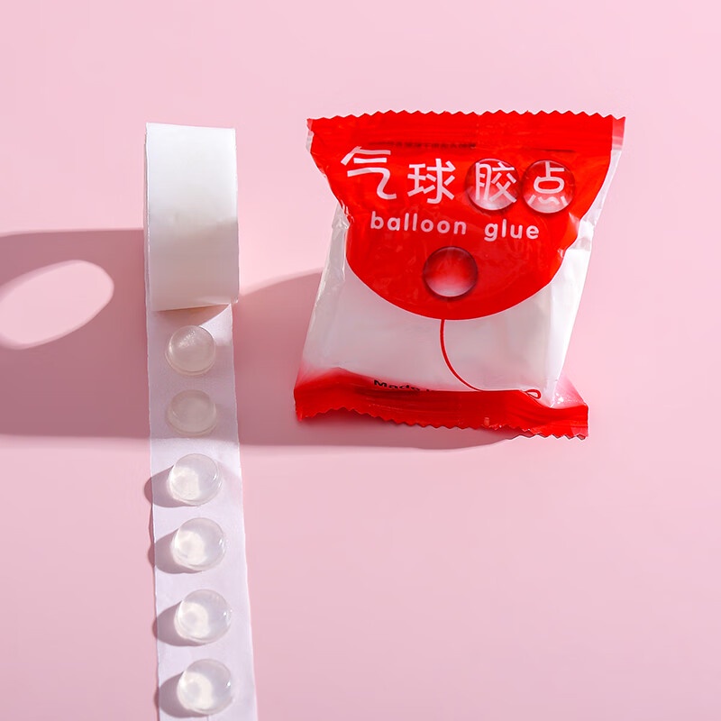 Balloon Tape Balloon Glue 100 Points Kids Birthday Decor Holiday ...