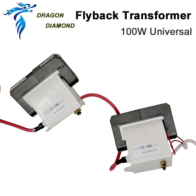 Dragon Diamond High Voltage Flyback Transformer for CO2 100W Laser ...