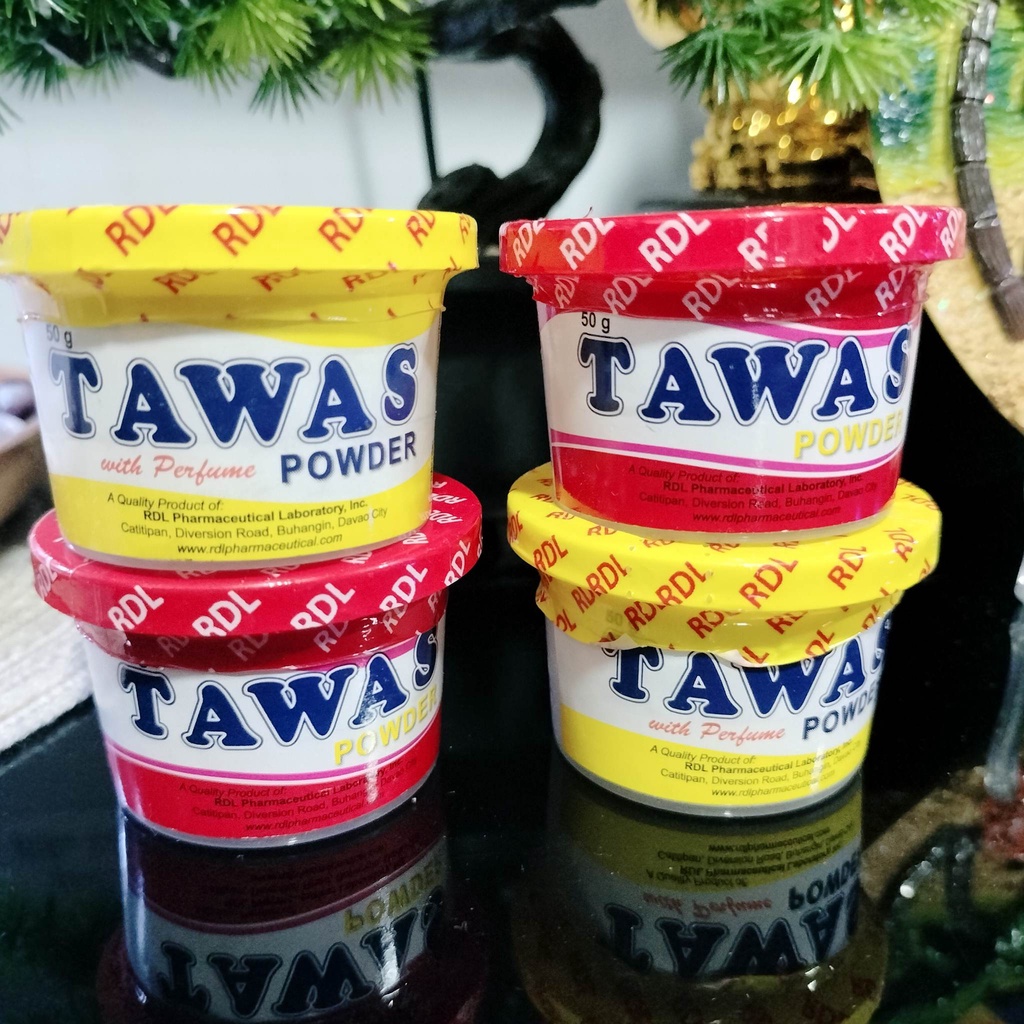 RDL TAWAS Powder 50g - Scented & Regular | Shopee Philippines