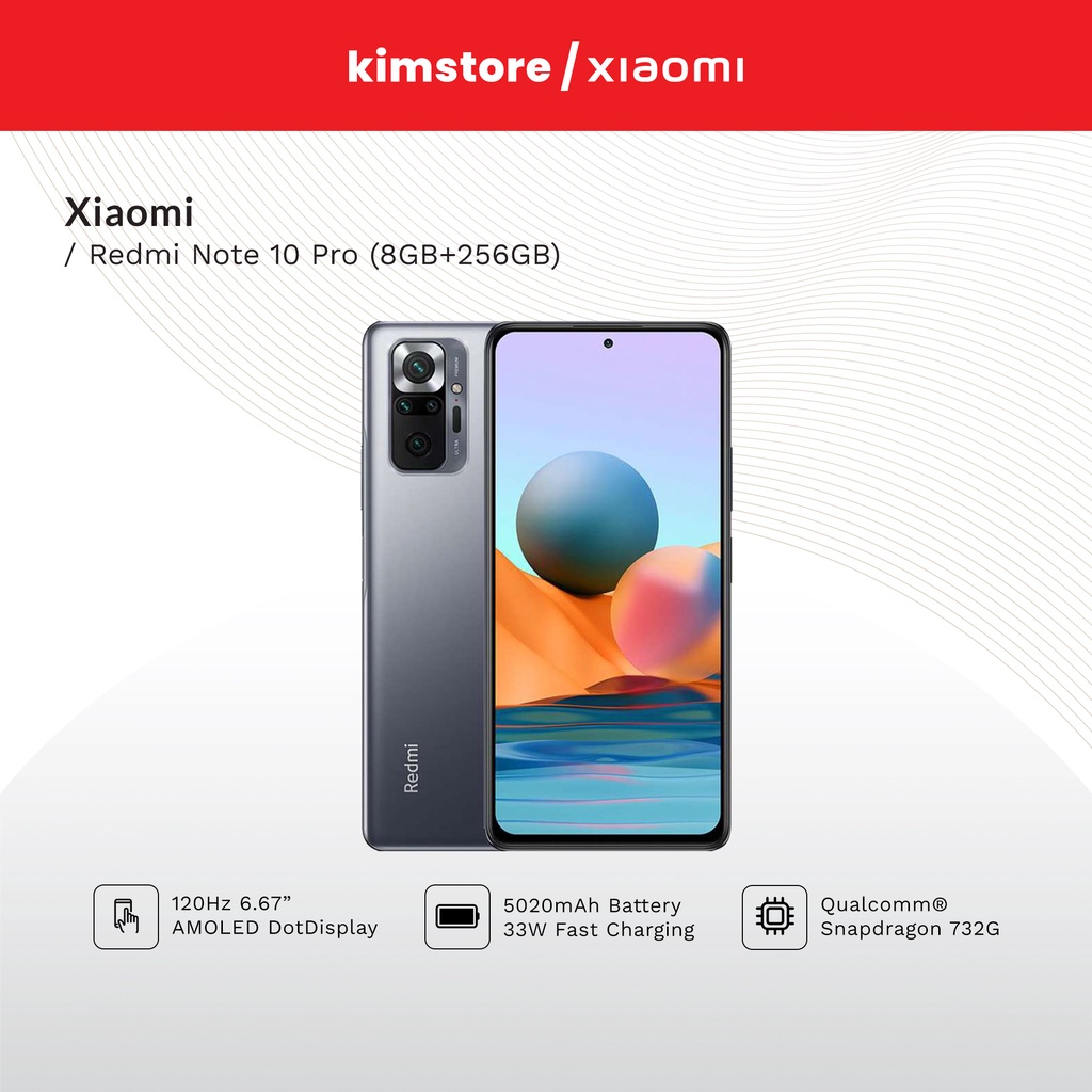 Xiaomi Redmi Note 10 Pro 128GB, 256GB | Shopee Philippines