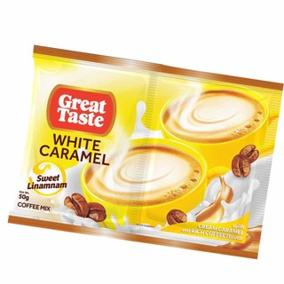 Great Taste White Caramel 3-in-1 Twin Pack (50g x 10) | Shopee Philippines