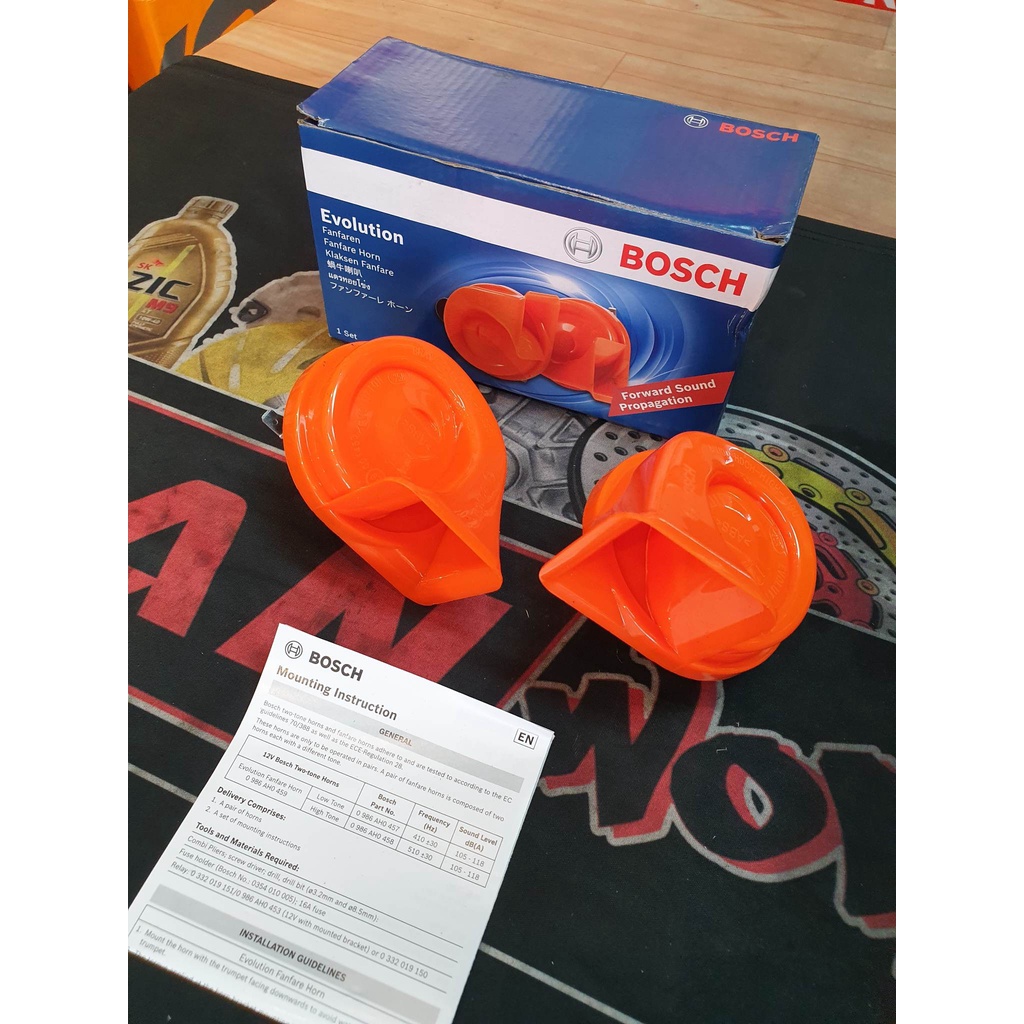 ORIGINAL BOSCH SNAIL LOUD HORN EVOLUTION | Shopee Philippines