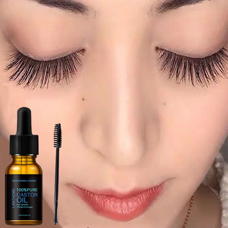 Eyelash Growth Serum Essential Oil Castor Oil Hair Grower Nourish