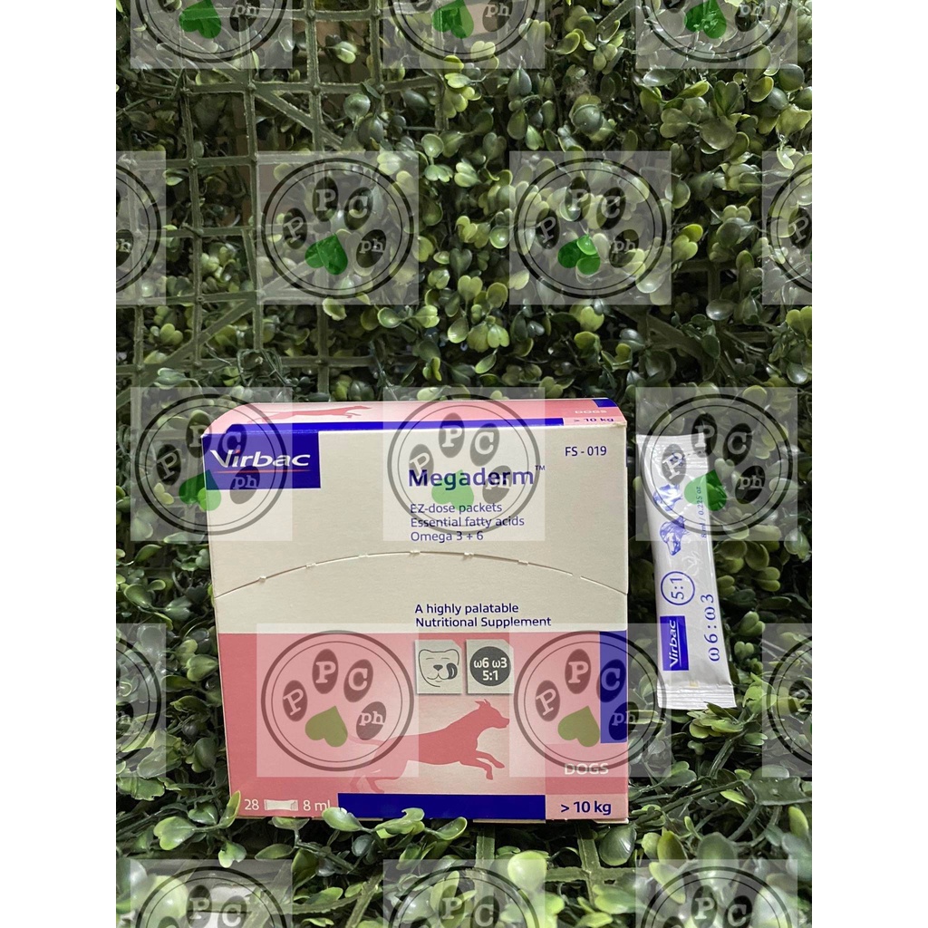 Megaderm By Virbac More Than 10kg (8ml Per Piece) Pink | Shopee Philippines
