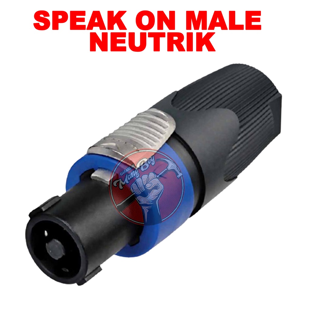 SPEAK ON MALE NEUTRIK Speaker Box Terminal/speak on jack ELECTRONICS | Shopee Philippines