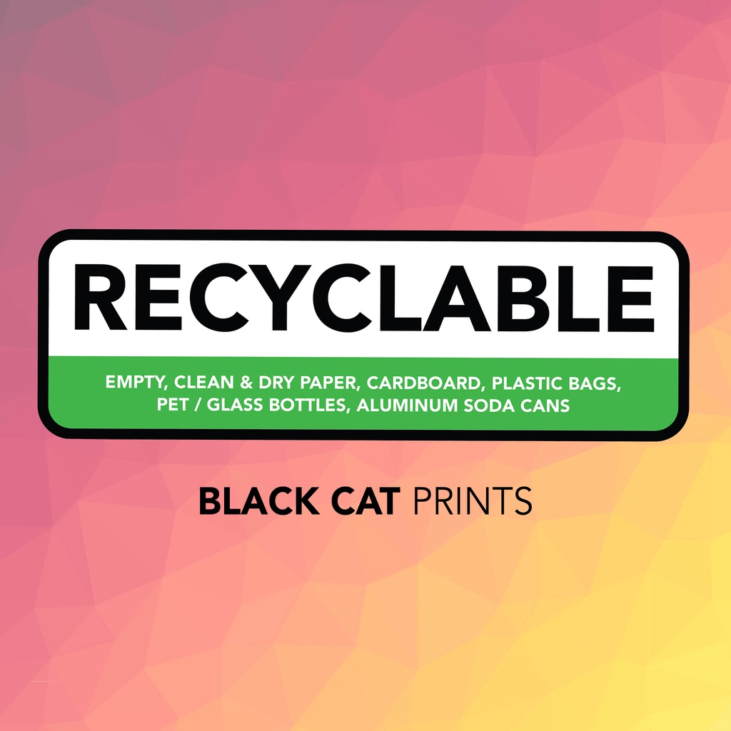 Trash Bin Label Stickers / Waste Segregation | Shopee Philippines
