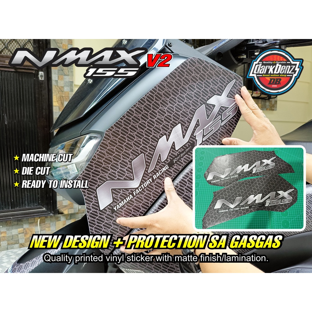 Yamaha Nmax Version 2 New Concept Quality Design Printed Sticker Decal ...