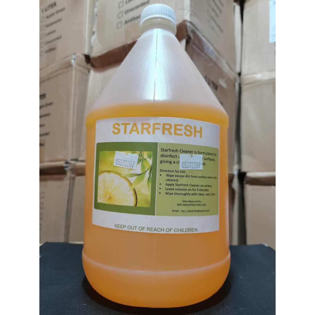 STARFRESH CLEANER Disinfectant, Gallon | Shopee Philippines