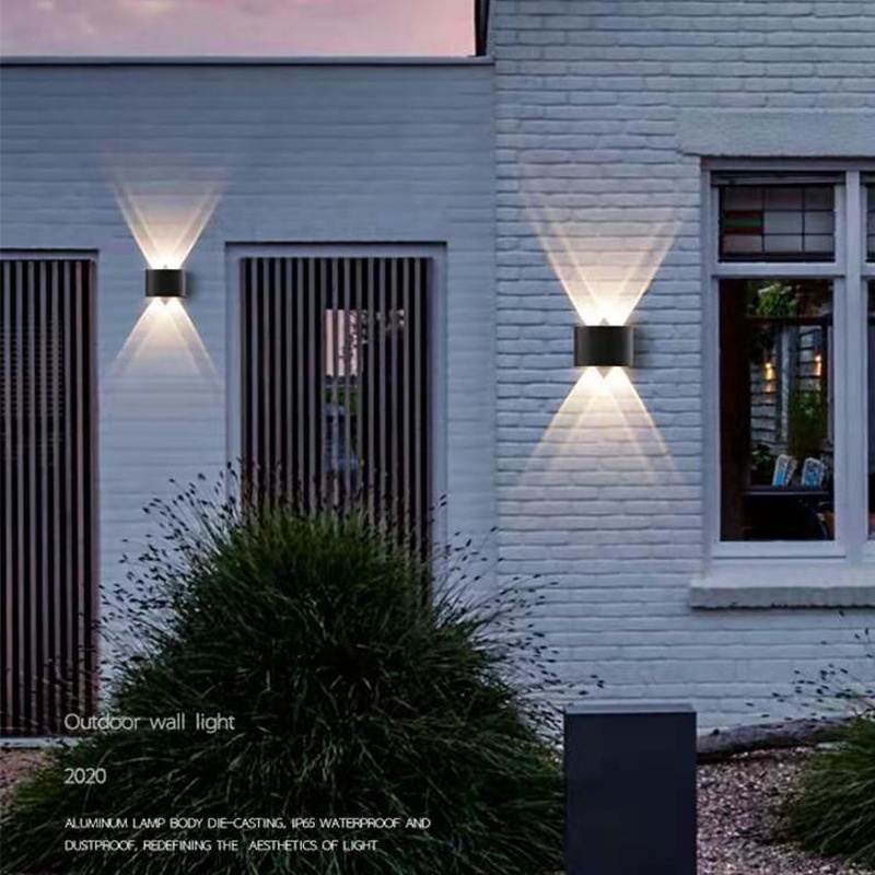 Shania "4W/4LED Wall Lamp Waterproof Home Balcony Room Decor Outdoor ...