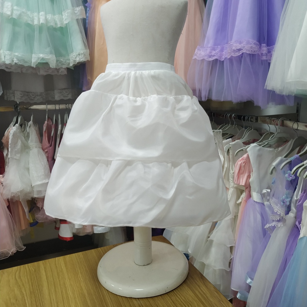 Petticoat for kids gown knee length dress Short Crinoline Bridal ...