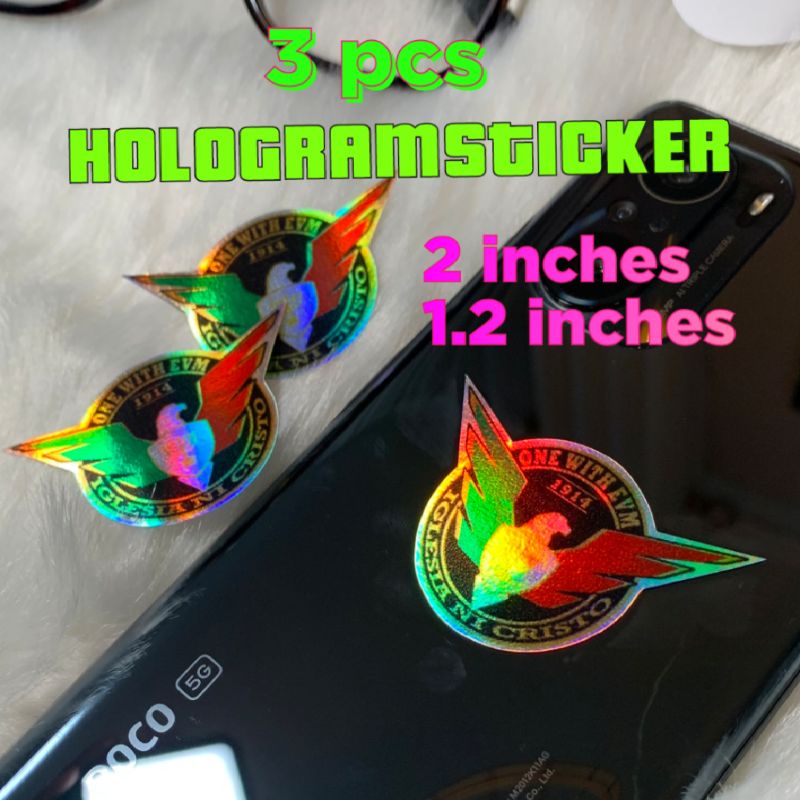 3pcs EVM MINI STICKER (Holographic/Vinyl) | Shopee Philippines