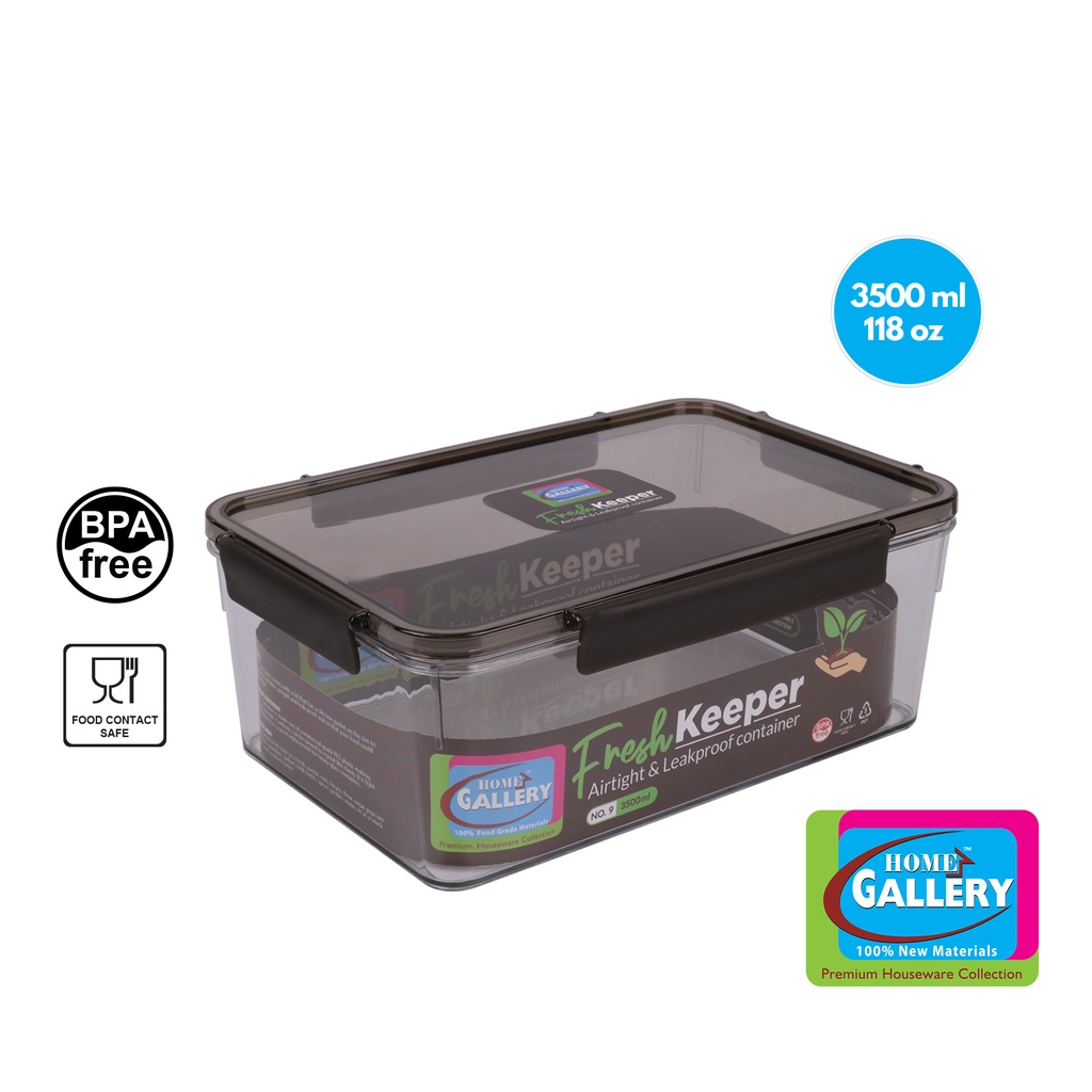 Home Gallery Rectangular Fresh Keeper 3500ml/5600ml/10000ml | BPA FREE ...