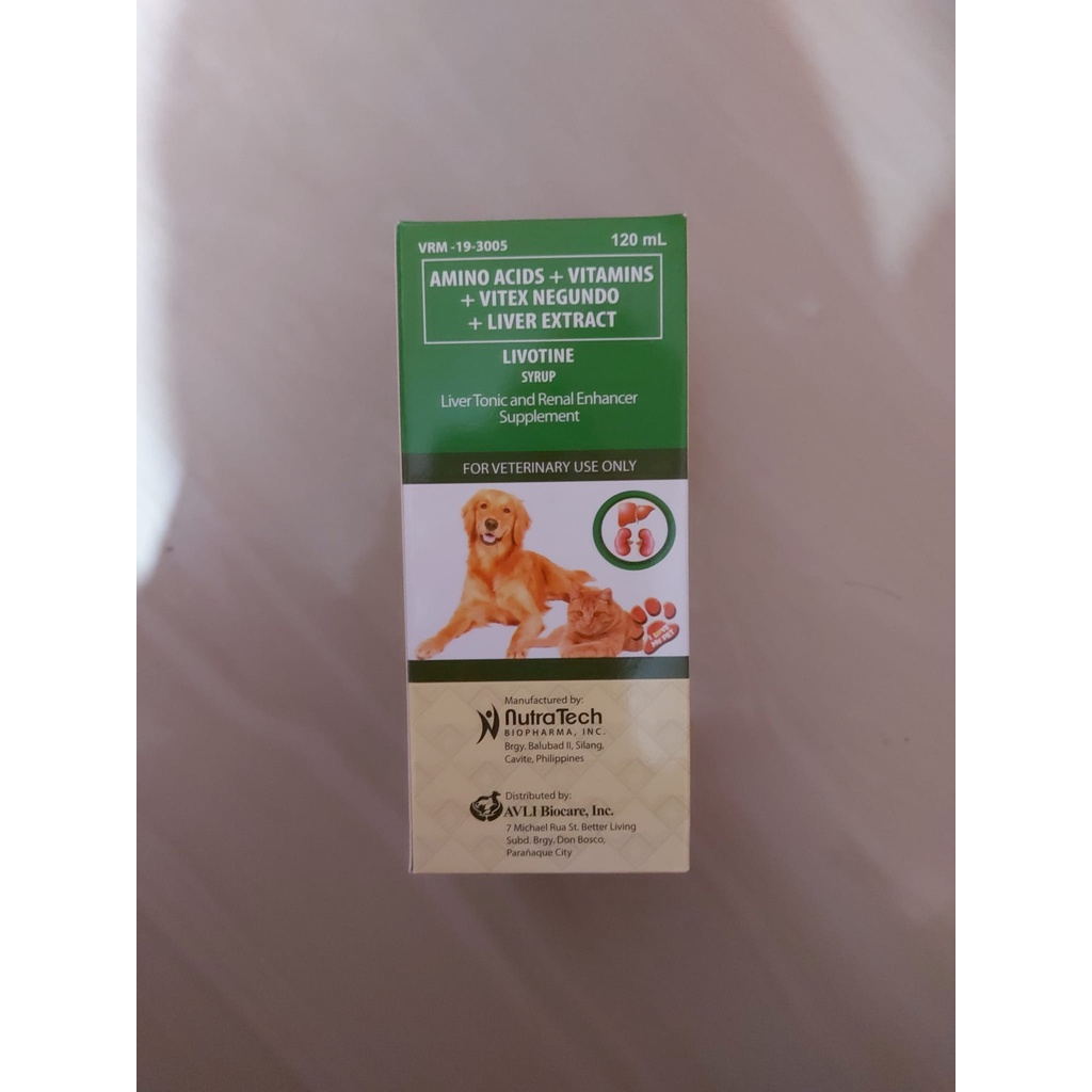 NUTRATECH LIVOTINE Syrup 120ml Liver Tonic and Renal Enhancer ...