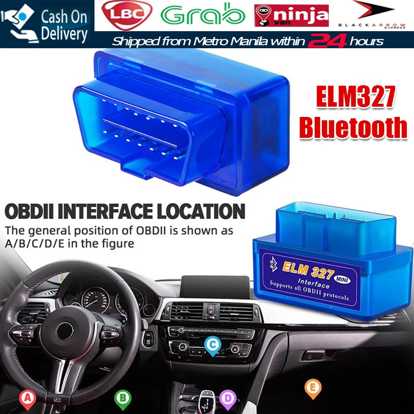 V2.1 Super ELM327 Bluetooth OBD2 Scanner for Car Diagnostic Tool Gauge ...