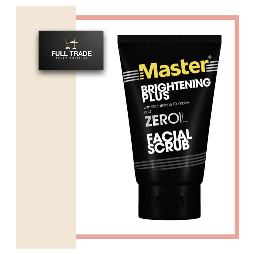 MASTER Brightening Plus Facial Scrub 100g | Shopee Philippines