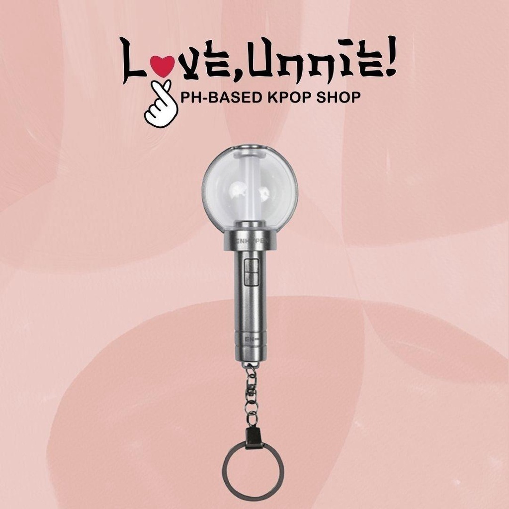 [ON HAND] SEALED ENHYPEN LIGHTSTICK KEYRING OFFICIAL | Shopee Philippines