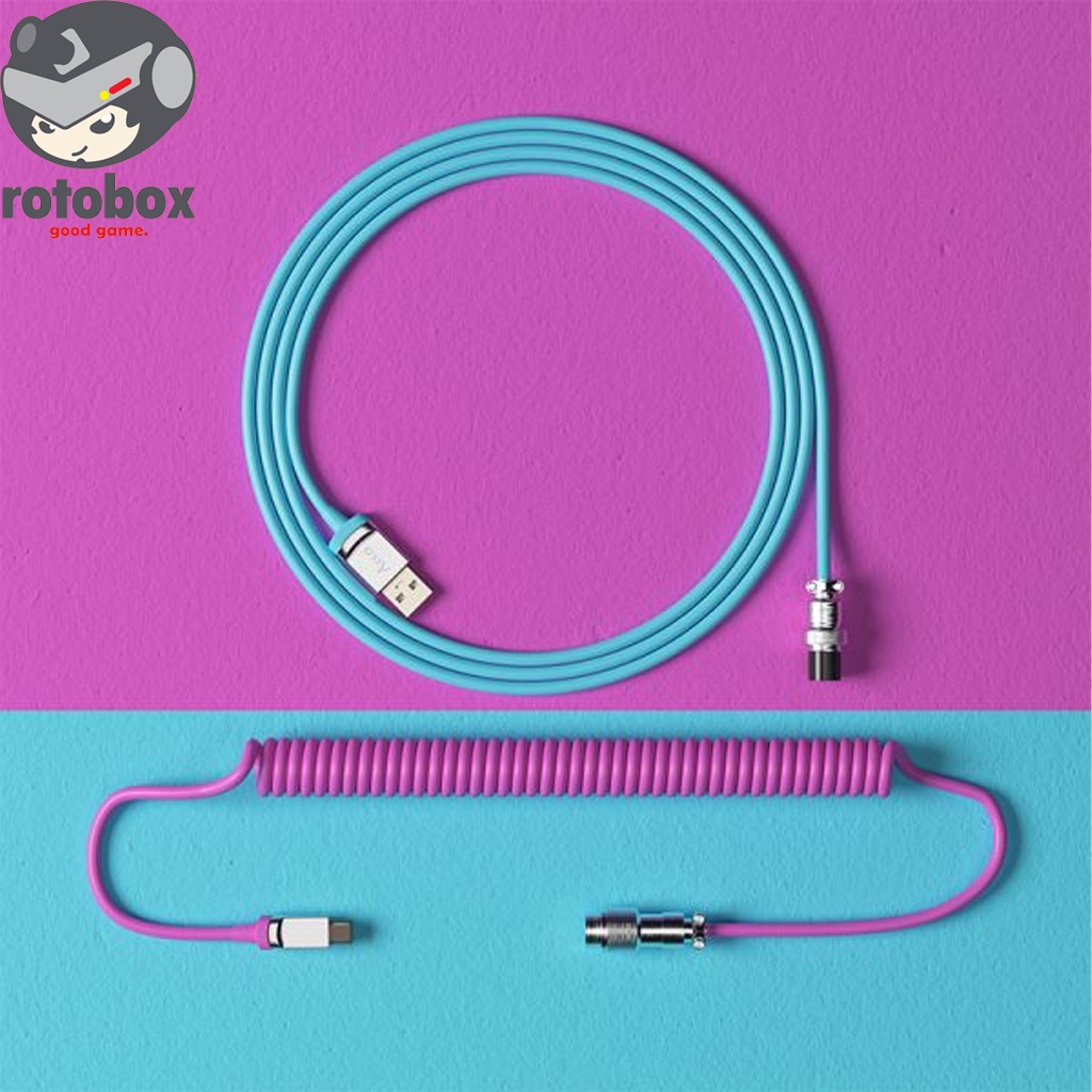 AKKO Coiled Aviator Cable V1 & V2 | Shopee Philippines