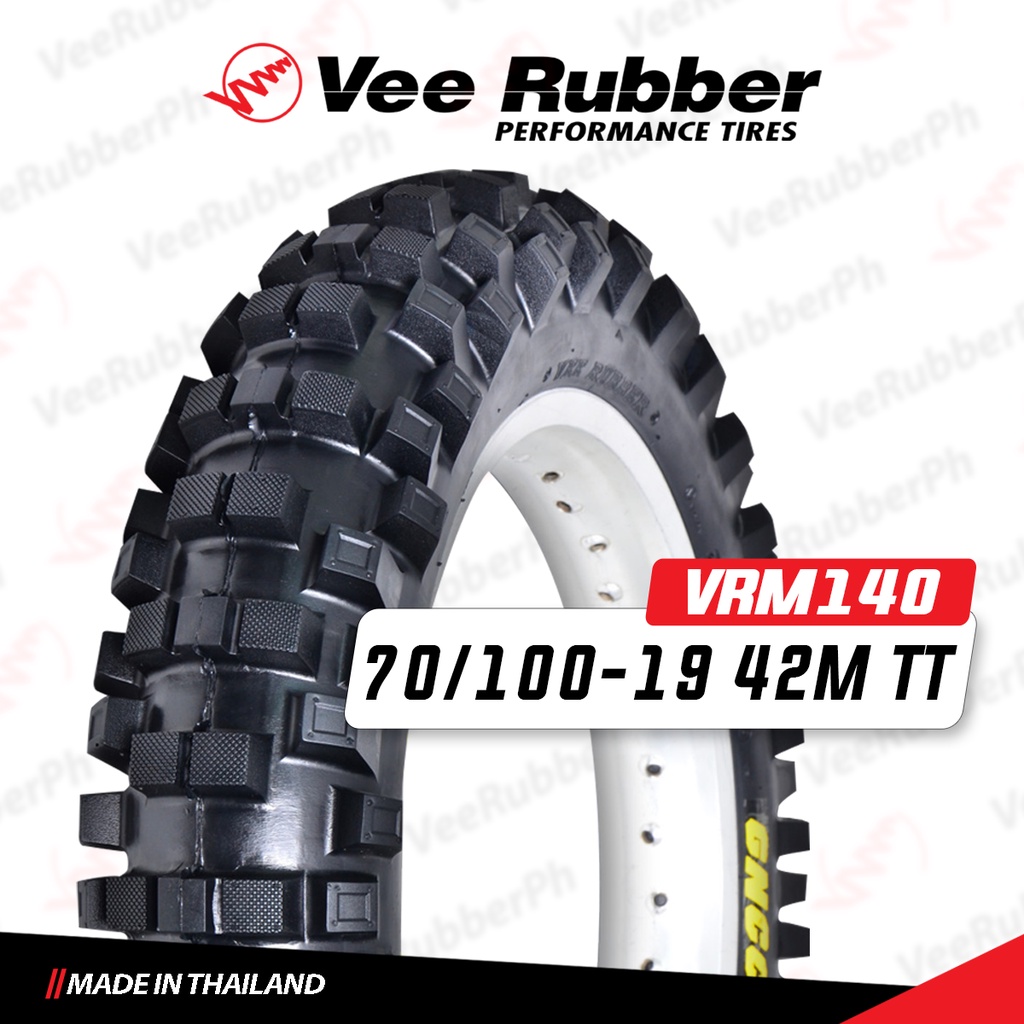 70/100-19 VRM140 (TT) Vee Rubber 70/100 - 19 Tubetype MOTOCROSS ...