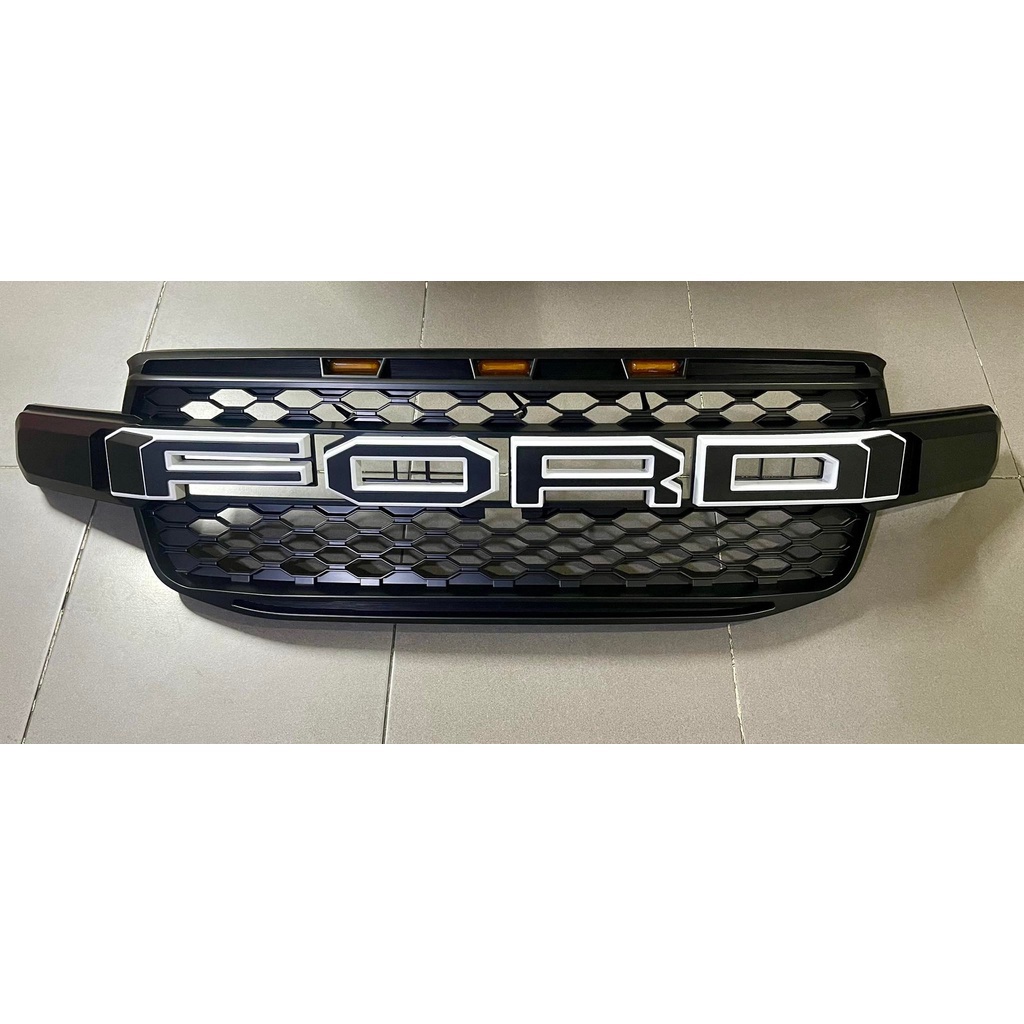 FORD RANGER 2022 2023 RAPTOR STYLE GRILLE WITH LED AMBER / FRONT GRILL ...