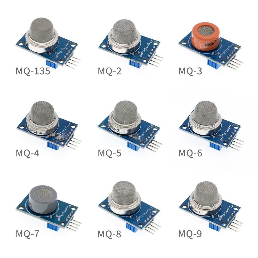 Mq 2 Mq 3 Mq 4 Mq 5 Mq 6 Mq 7 Mq 8 Mq 9 Mq 135 Detection Smoke Methane