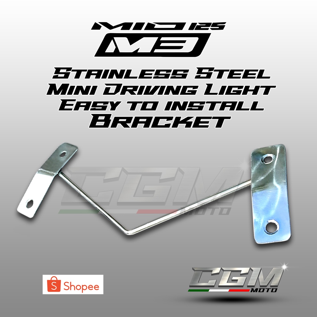 Mio i MDL Bracket Lower Headlight Pure Stainless 304 Mio i 125s Mini ...