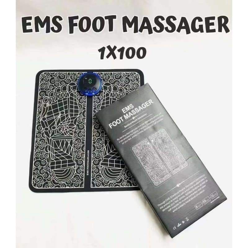 New STOCKl Foot Massager Pad Pes Muscle Electric EMS Health Relax ...