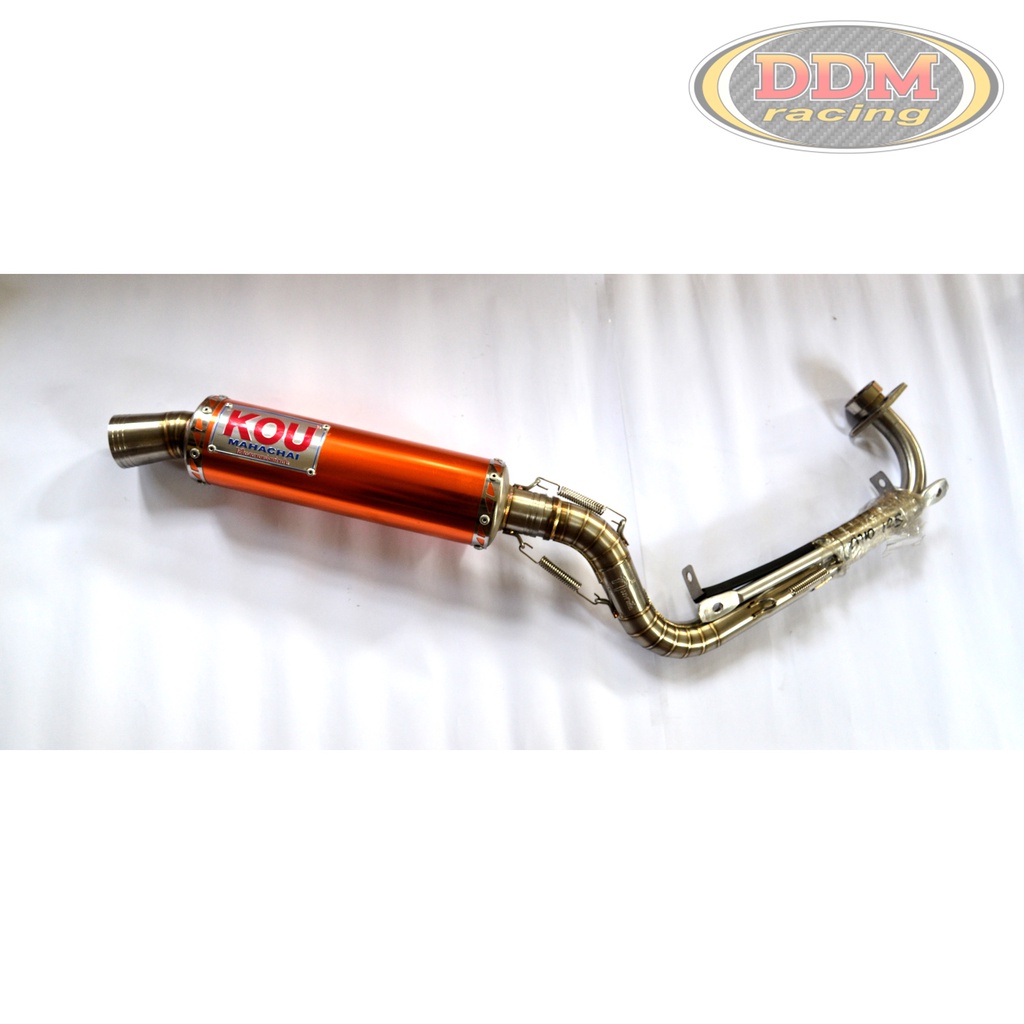 KOU Racing Pipe for Yamaha MIO125. Tube type. Standard. Orange Color ...