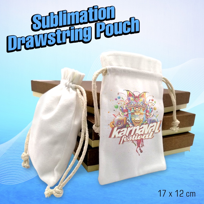 Sublimation Printable Drawstring Coin Purse Pouch Made Of Velvet Soft ...