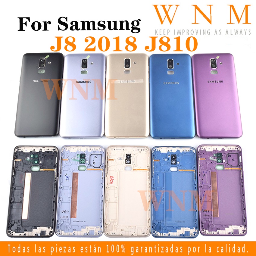 Back Battery Cover Housing For Samsung Galaxy J8 2018 J810 J810F SM ...