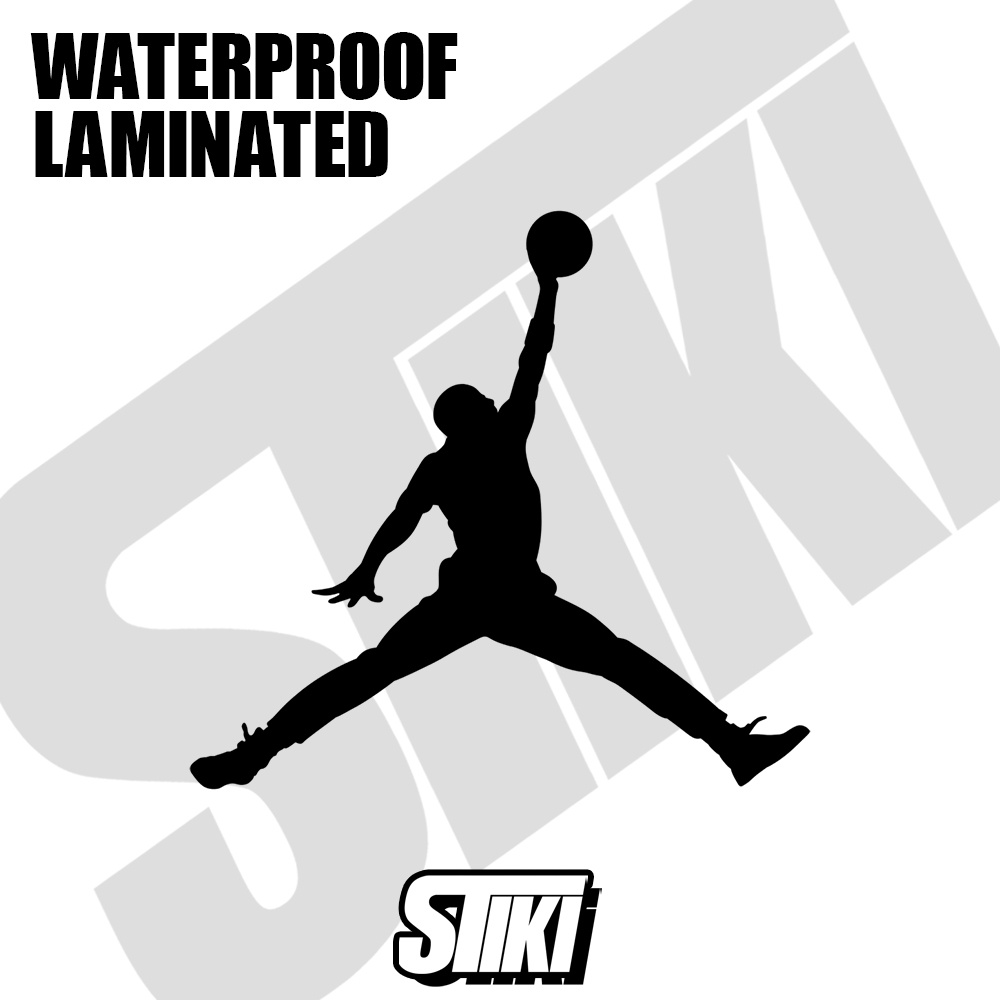Jumpman Cut out Vinyl Sticker WATERPROOF | Shopee Philippines