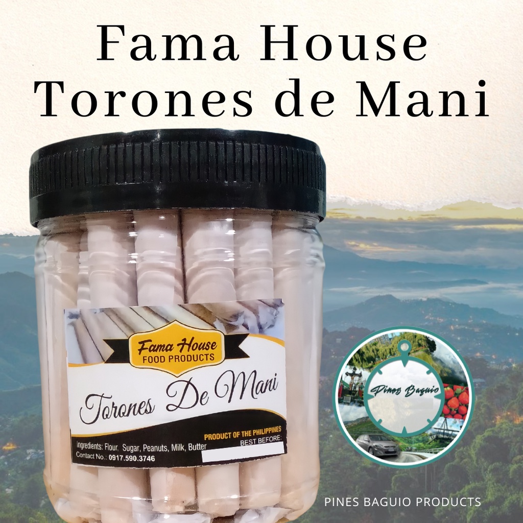 Torones de Mani (Fama House) - Baguio Pasalubong | Shopee Philippines