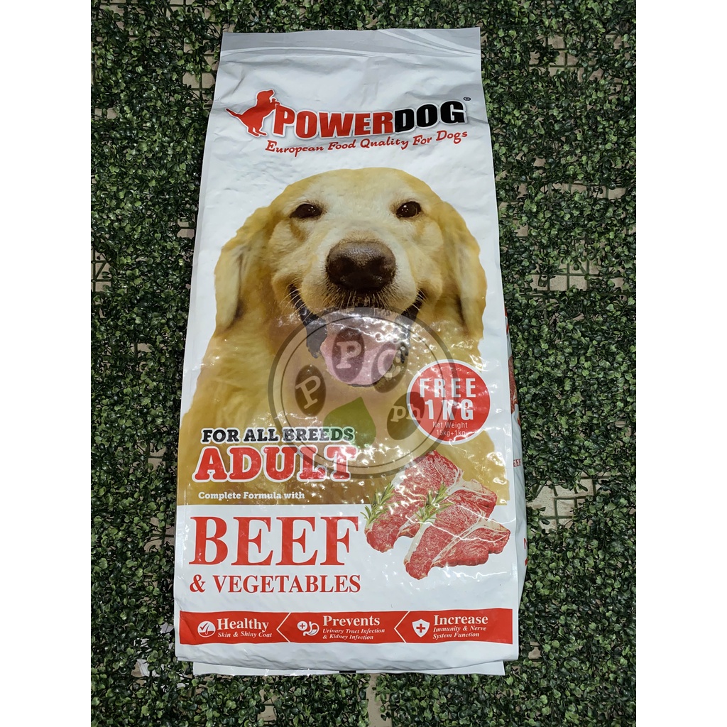 Power Dog Adult Dog Food for All Breeds SACK 16KGS | Shopee Philippines