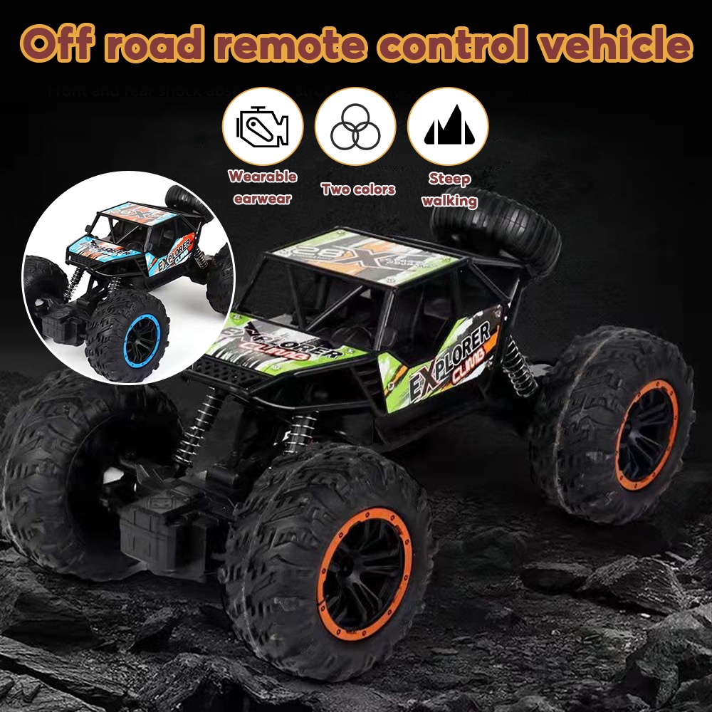 1:16 RC Car 20KM/H 4WD Remote Control Vehicle 2.4Ghz Monster Truck ...